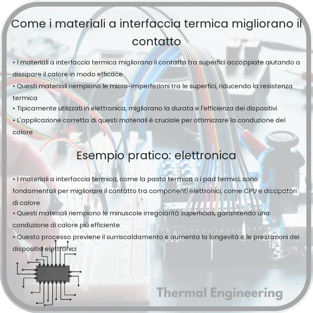 Come i materiali a interfaccia termica migliorano il contatto
