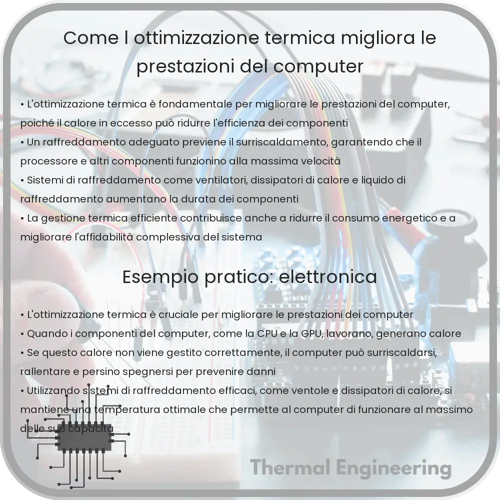 Come l'ottimizzazione termica migliora le prestazioni del computer