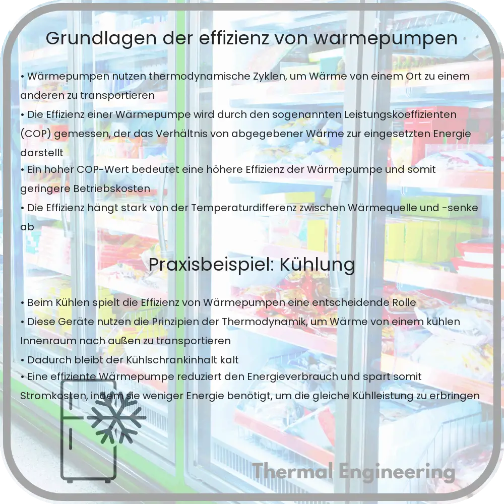 Grundlagen der Effizienz von Wärmepumpen