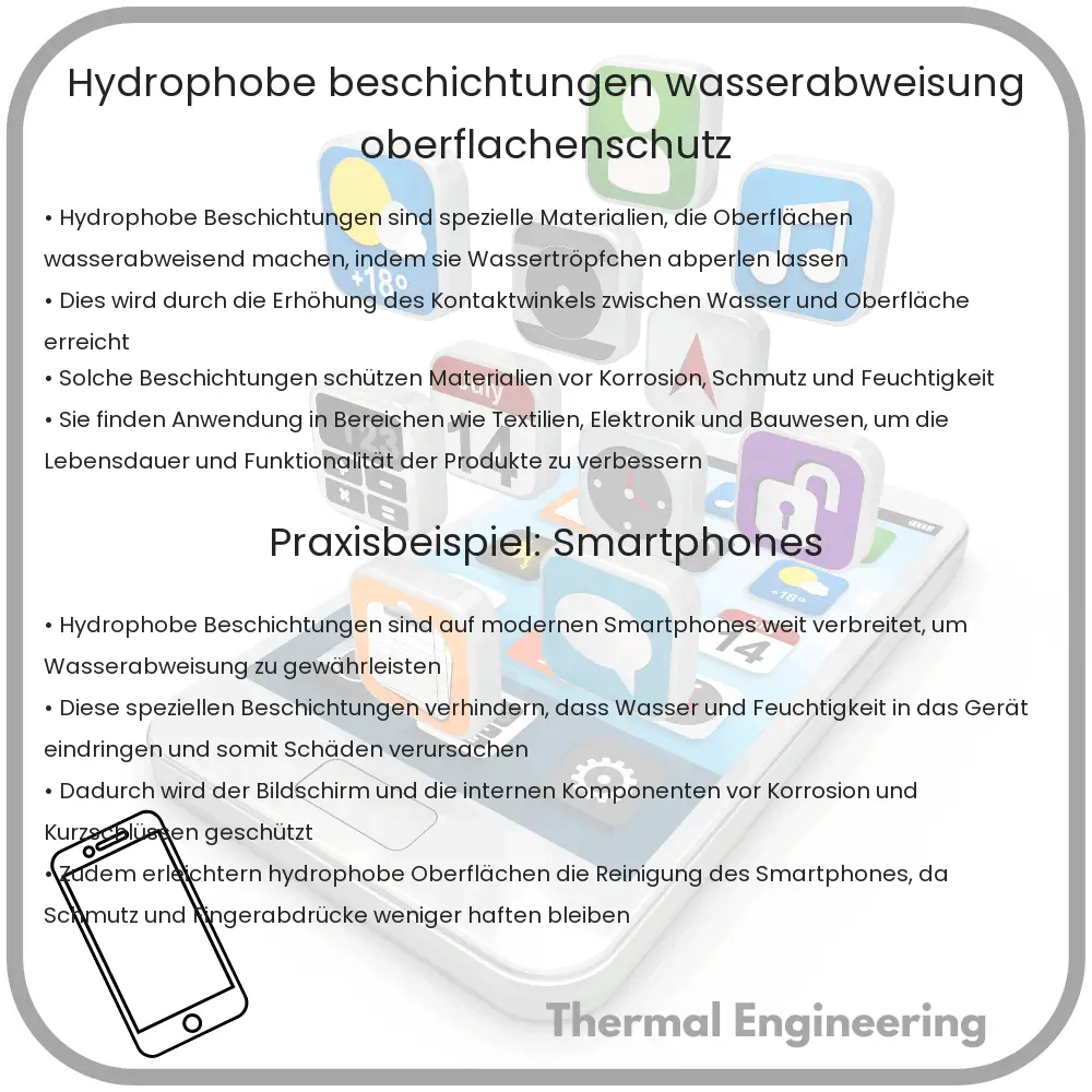 Hydrophobe Beschichtungen | Wasserabweisung & Oberflächenschutz
