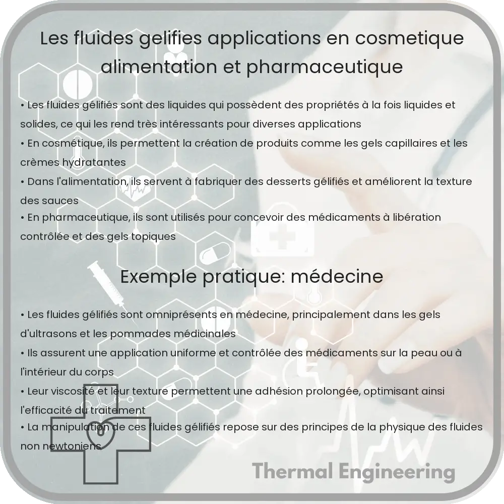 Les Fluides Gélifiés | Applications en Cosmétique, Alimentation et ...