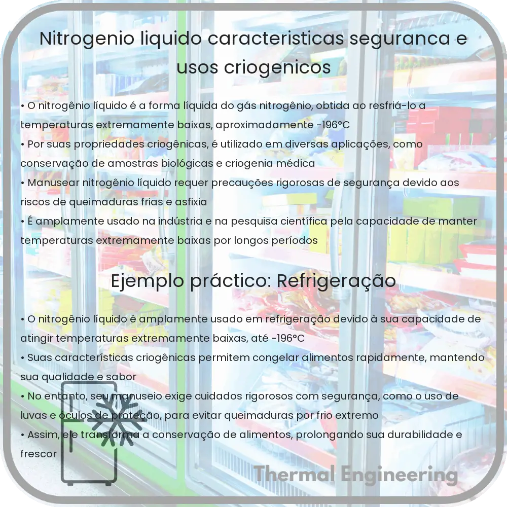 Nitrogênio Líquido | Características, Segurança e Usos Criogênicos