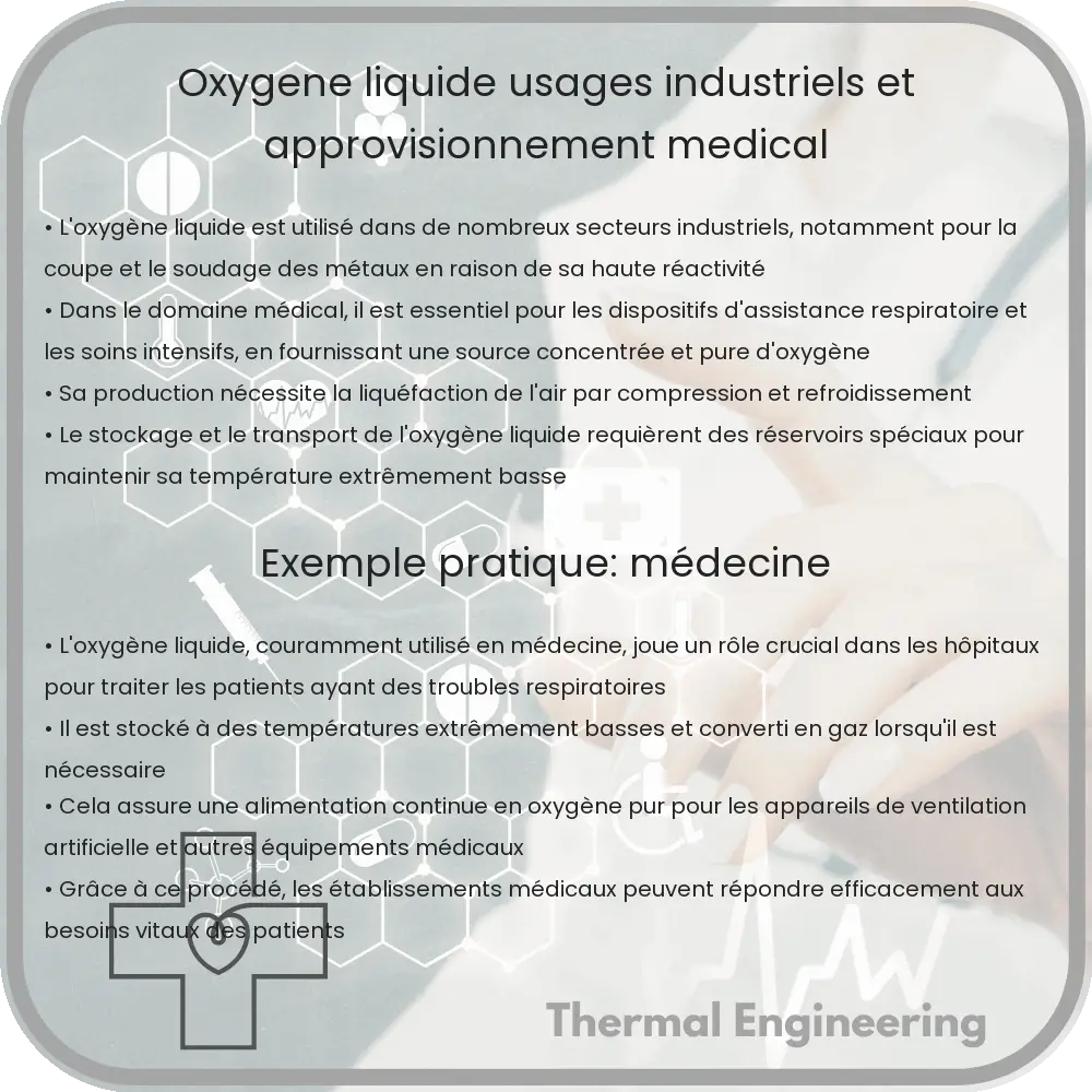 Oxygène Liquide | Usages Industriels et Approvisionnement Médical