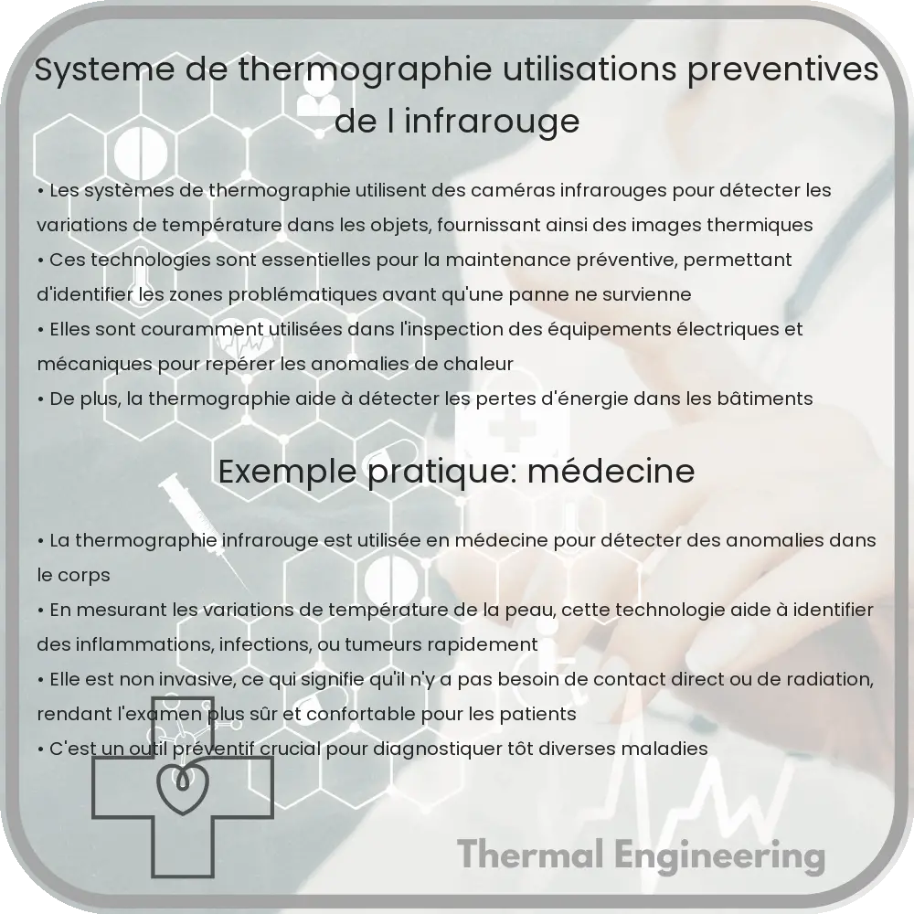 Système de Thermographie | Utilisations Préventives de l'Infrarouge