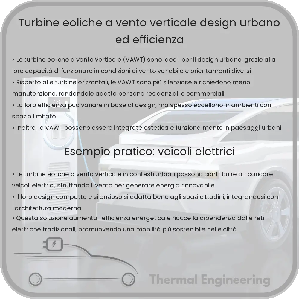 Turbine Eoliche a Vento Verticale | Design Urbano ed Efficienza