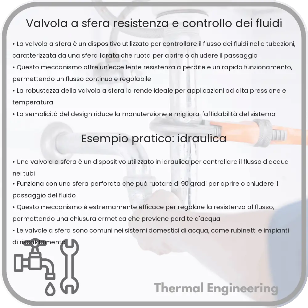 Valvola a Sfera | Resistenza e Controllo dei Fluidi