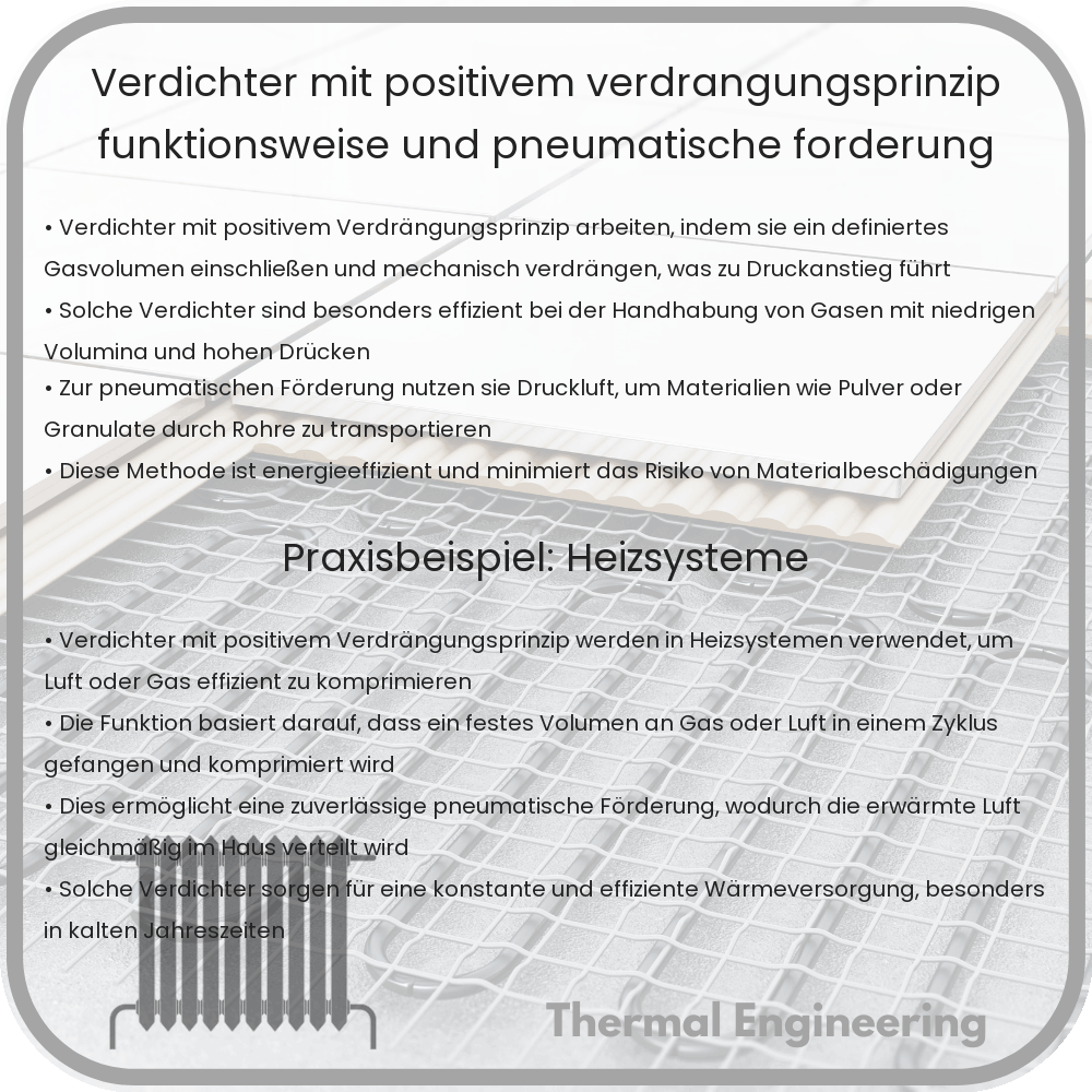 Verdichter mit positivem Verdrängungsprinzip | Funktionsweise und ...