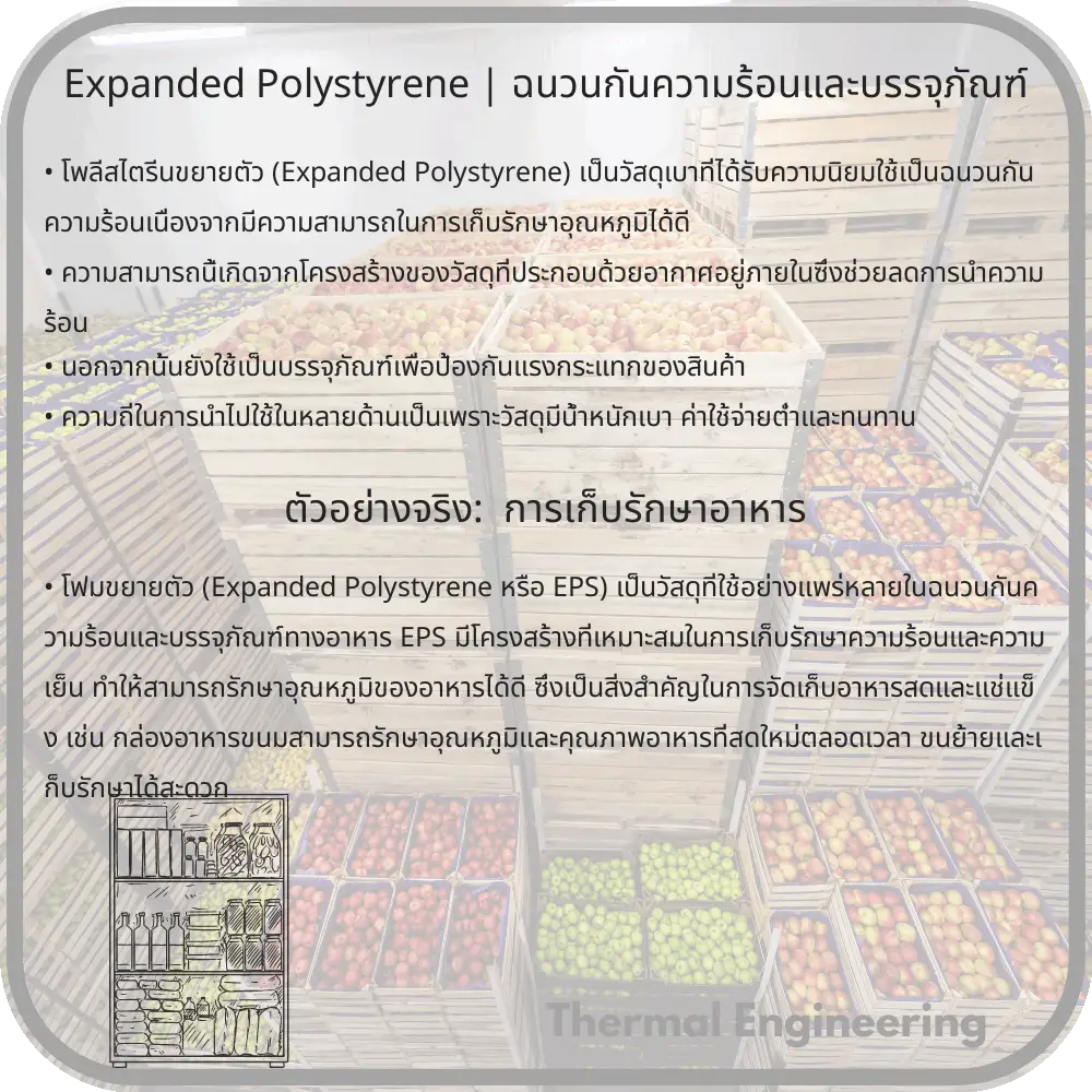 Expanded Polystyrene | ฉนวนกันความร้อนและบรรจุภัณฑ์