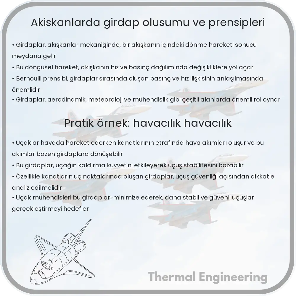 Akışkanlarda Girdap Oluşumu ve Prensipleri