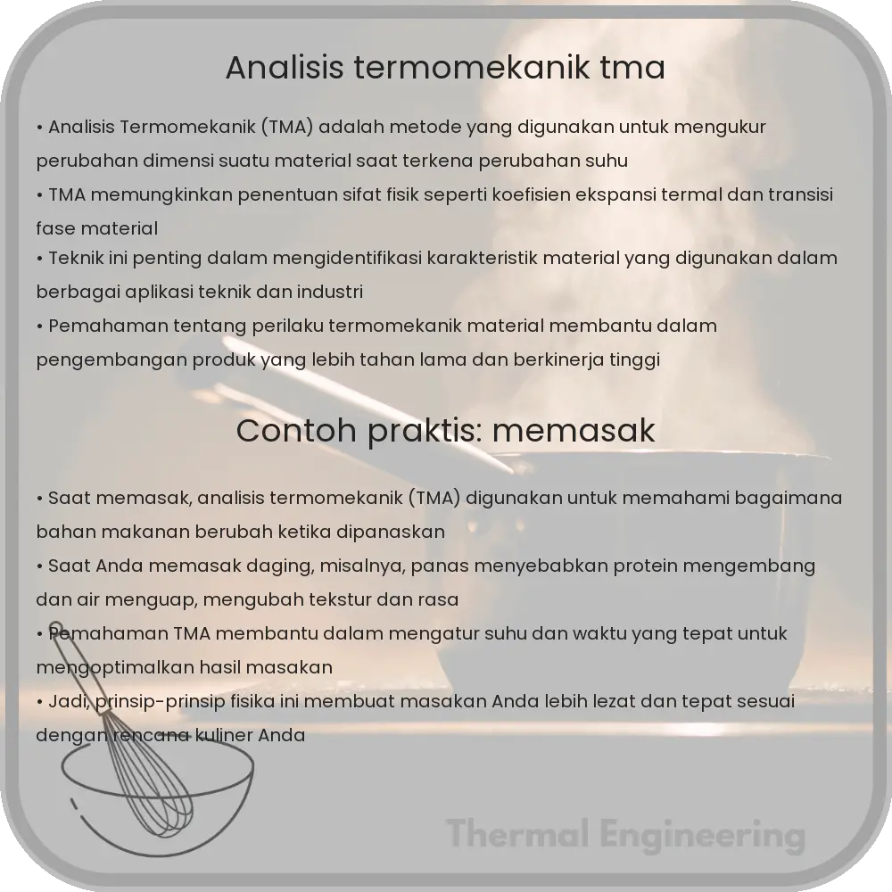 Analisis Termomekanik (TMA)