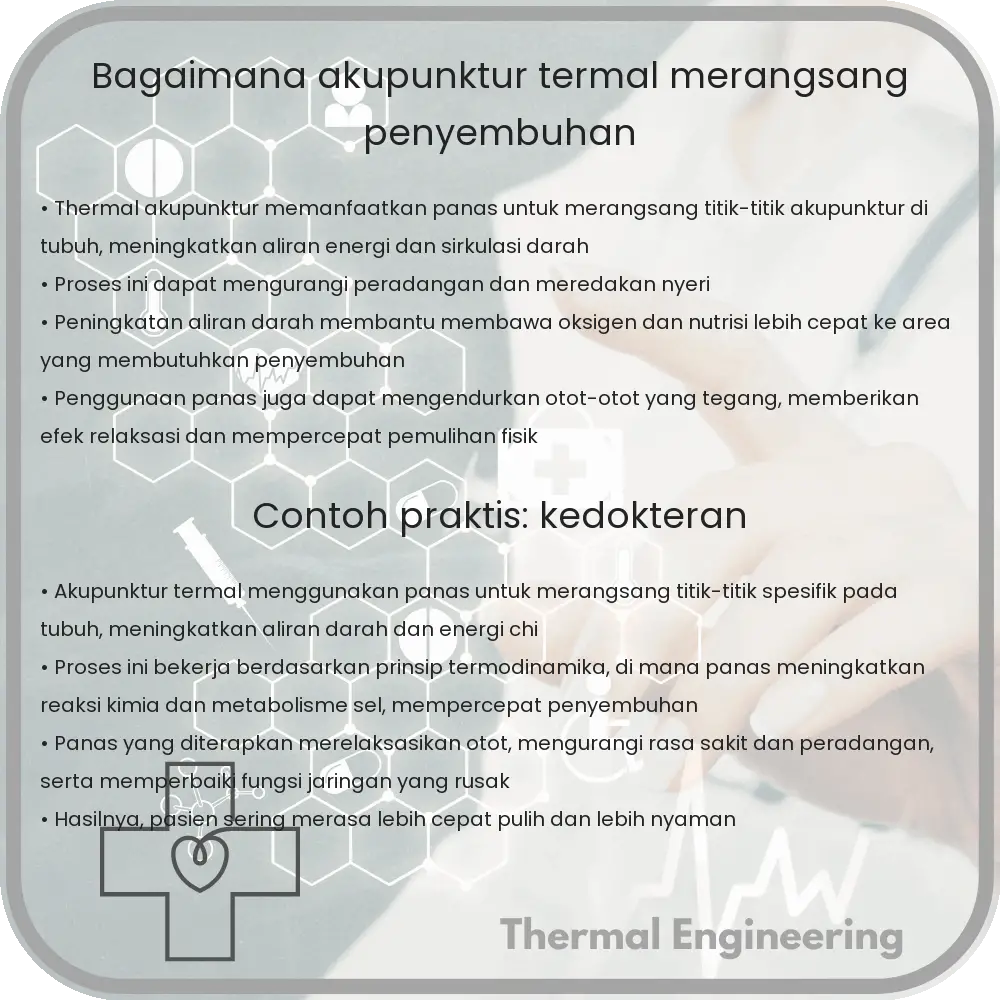Bagaimana Akupunktur Termal Merangsang Penyembuhan