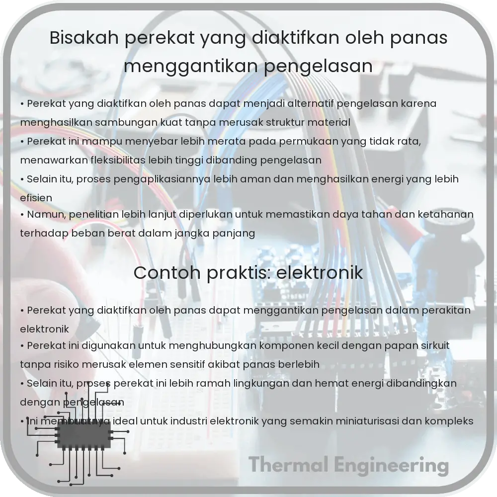 Bisakah Perekat yang Diaktifkan oleh Panas Menggantikan Pengelasan?