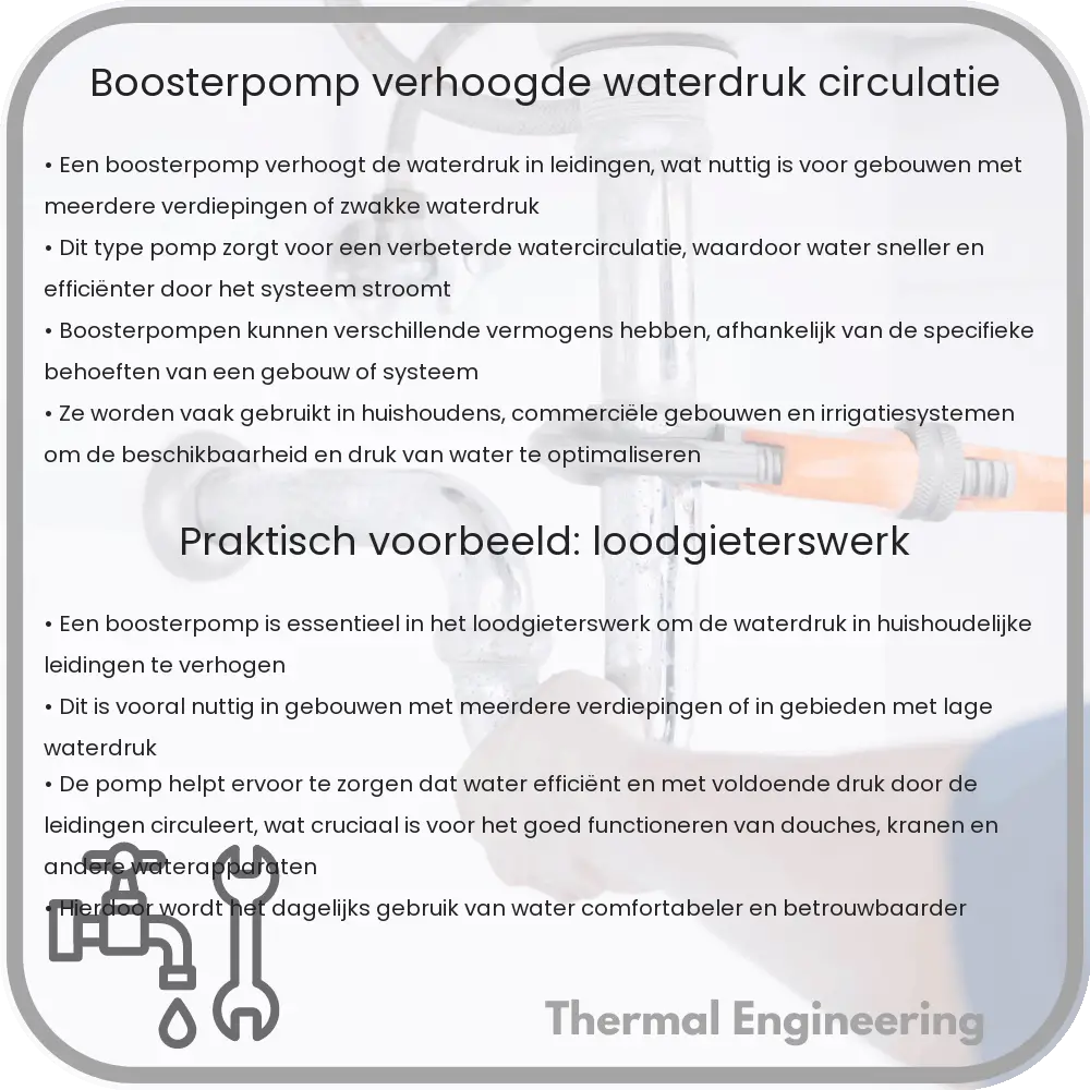Boosterpomp | Verhoogde Waterdruk & Circulatie