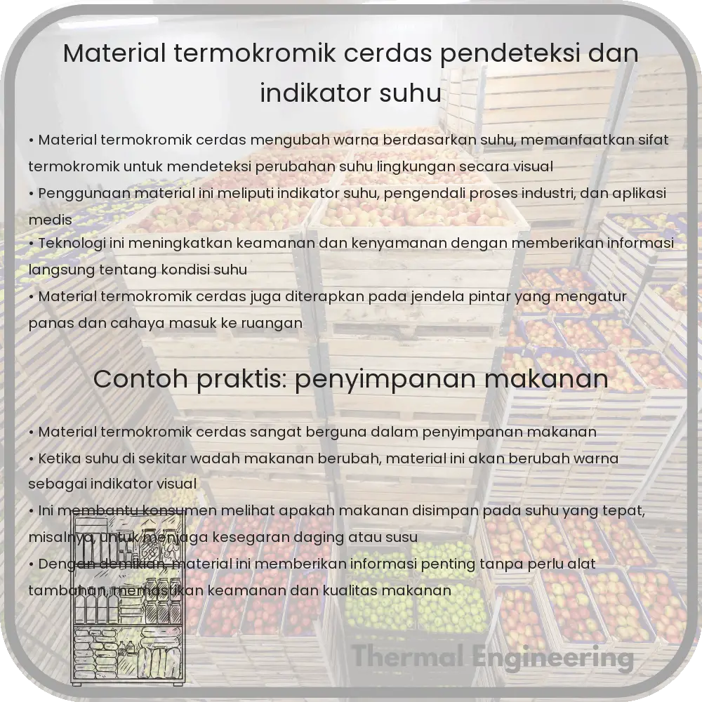 Material Termokromik Cerdas | Pendeteksi dan Indikator Suhu