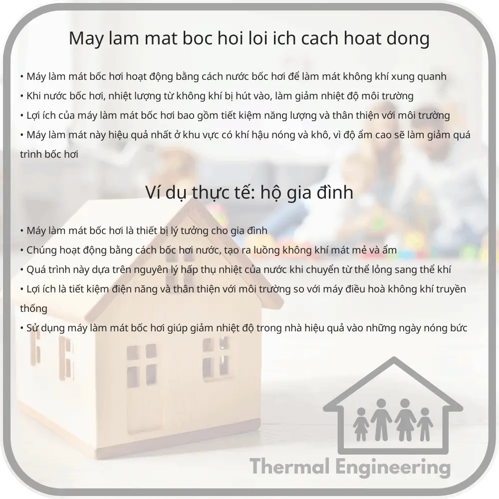 Máy Làm Mát Bốc Hơi | Lợi Ích & Cách Hoạt Động