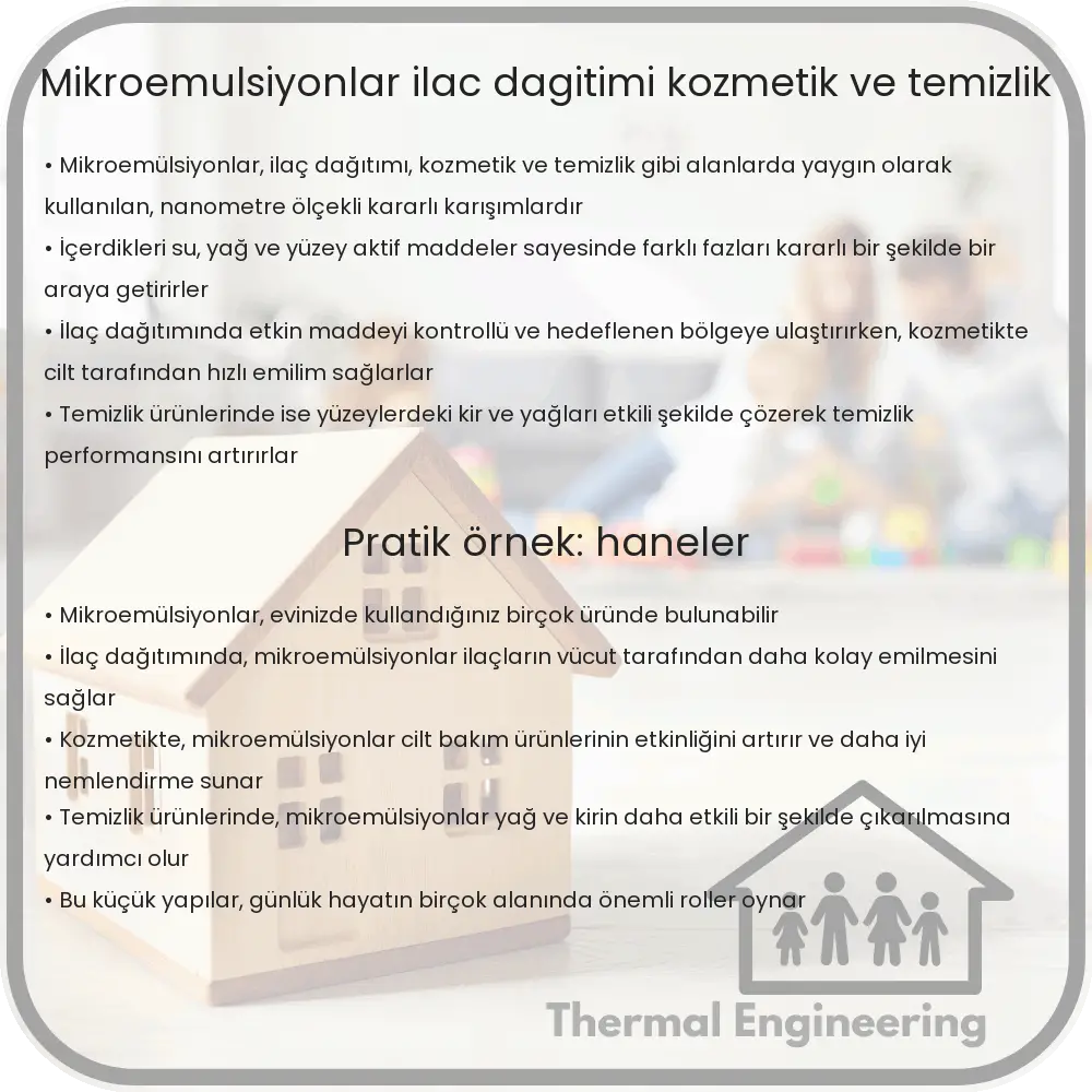 Mikroemülsiyonlar | İlaç Dağıtımı, Kozmetik ve Temizlik Mikroemülsiyonlar | İlaç Dağıtımı, Kozmetik ve Temizlik