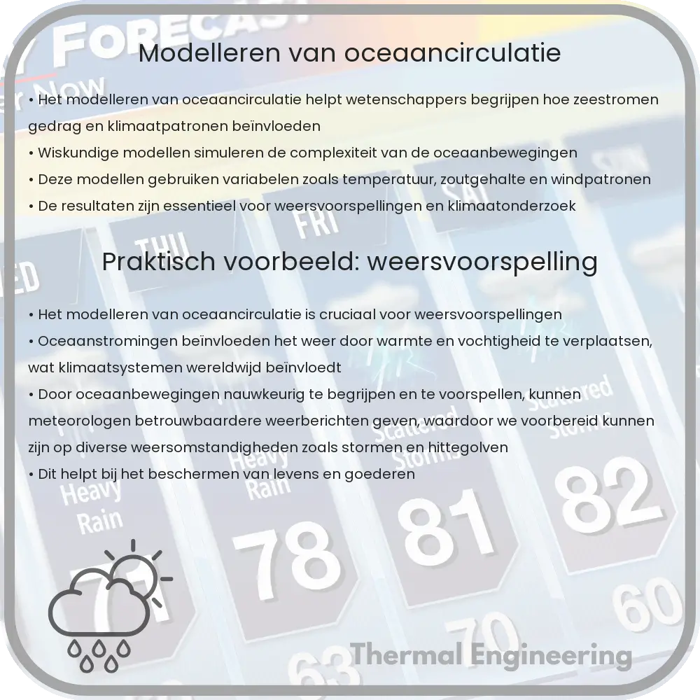 Modelleren van oceaancirculatie