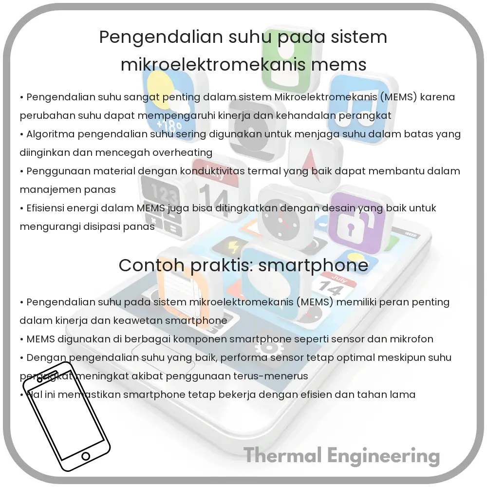 Pengendalian Suhu pada Sistem Mikroelektromekanis (MEMS) Pengendalian Suhu pada Sistem Mikroelektromekanis (MEMS)