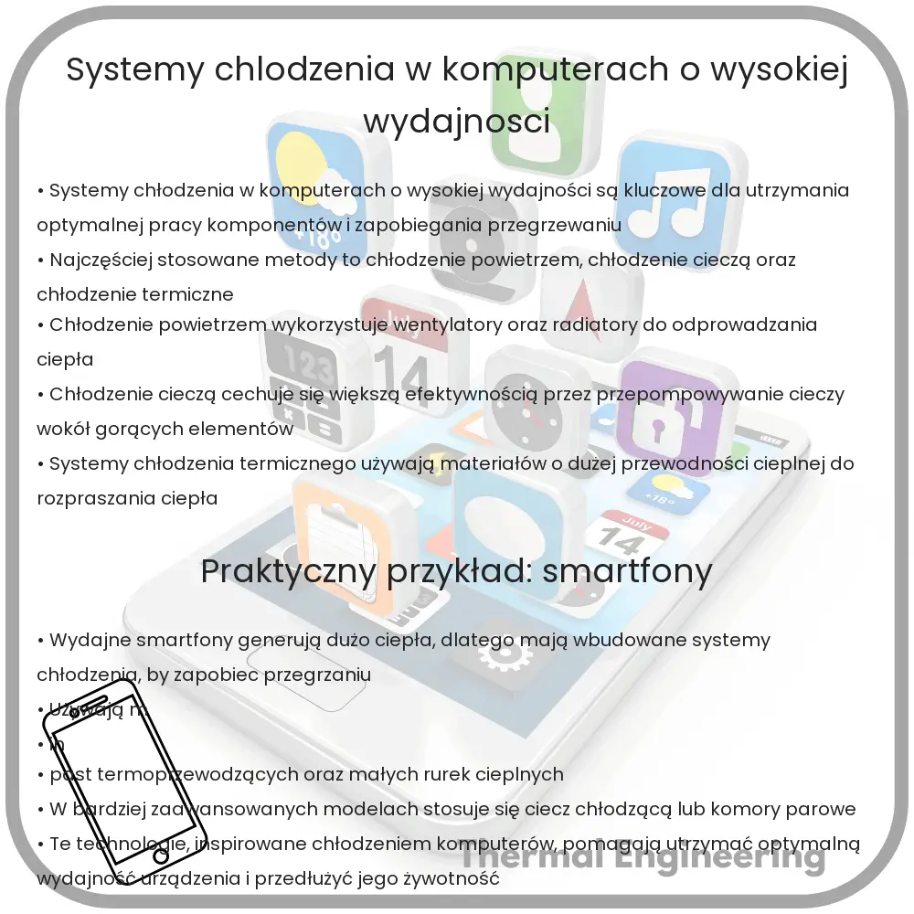 Systemy chłodzenia w komputerach o wysokiej wydajności