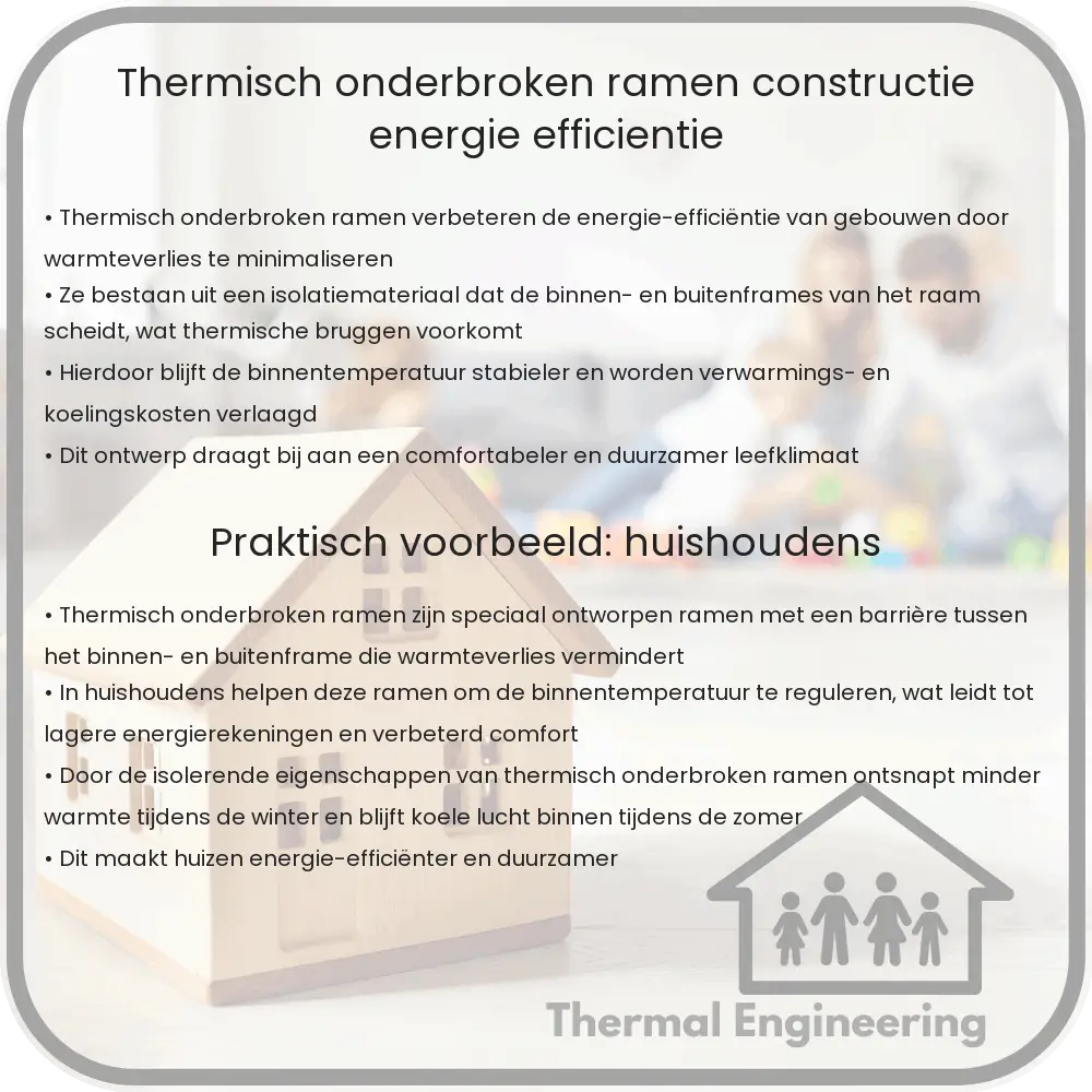 Thermisch Onderbroken Ramen | Constructie, Energie-efficiëntie