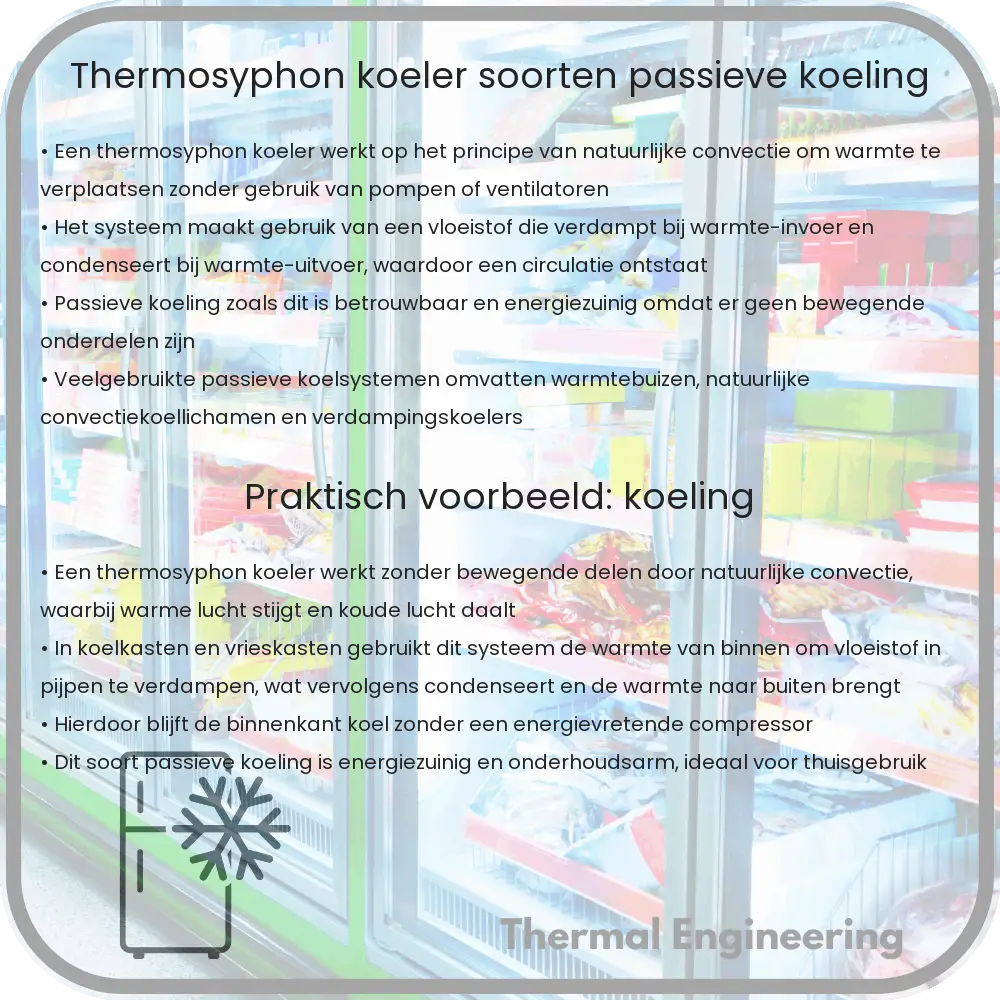 Thermosyphon Koeler | Soorten Passieve Koeling