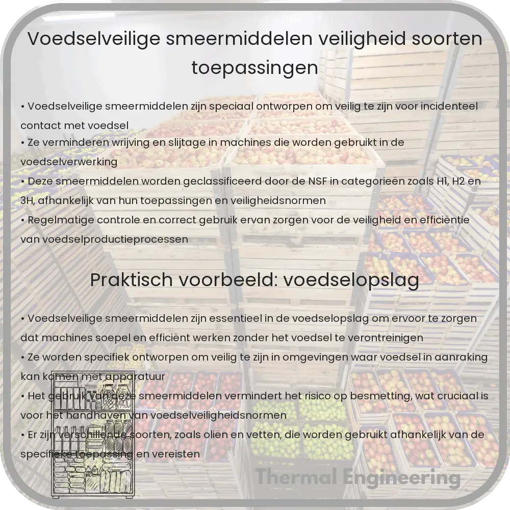 Voedselveilige Smeermiddelen | Veiligheid, Soorten & Toepassingen